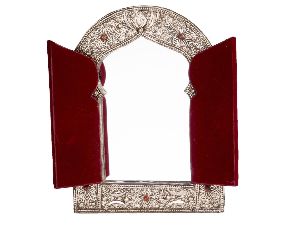 13" Keyhole Arch Moon Mirror