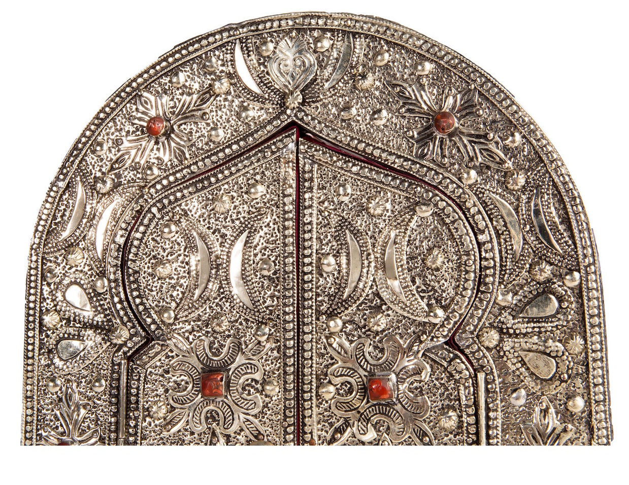 13" Keyhole Arch Moon Mirror