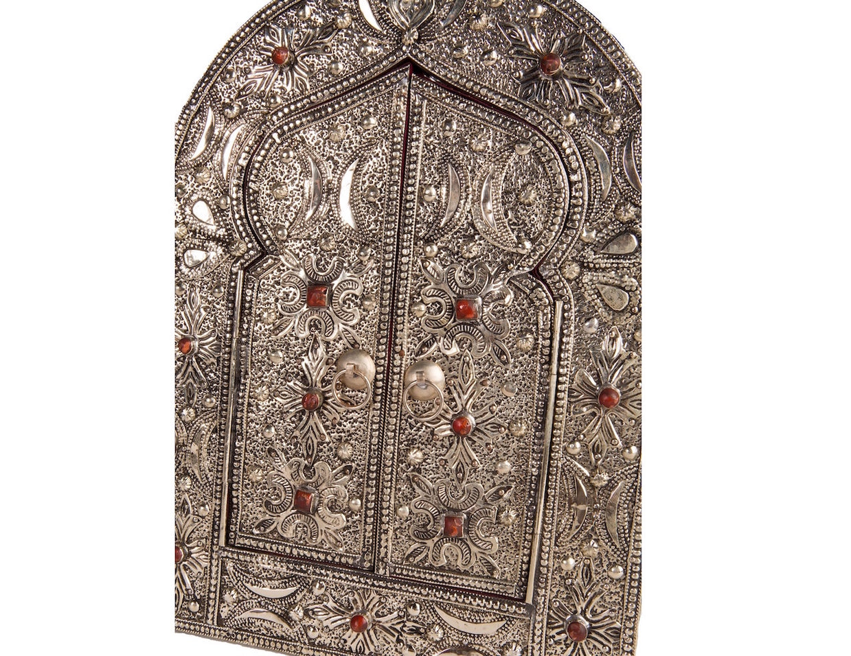 13" Keyhole Arch Moon Mirror