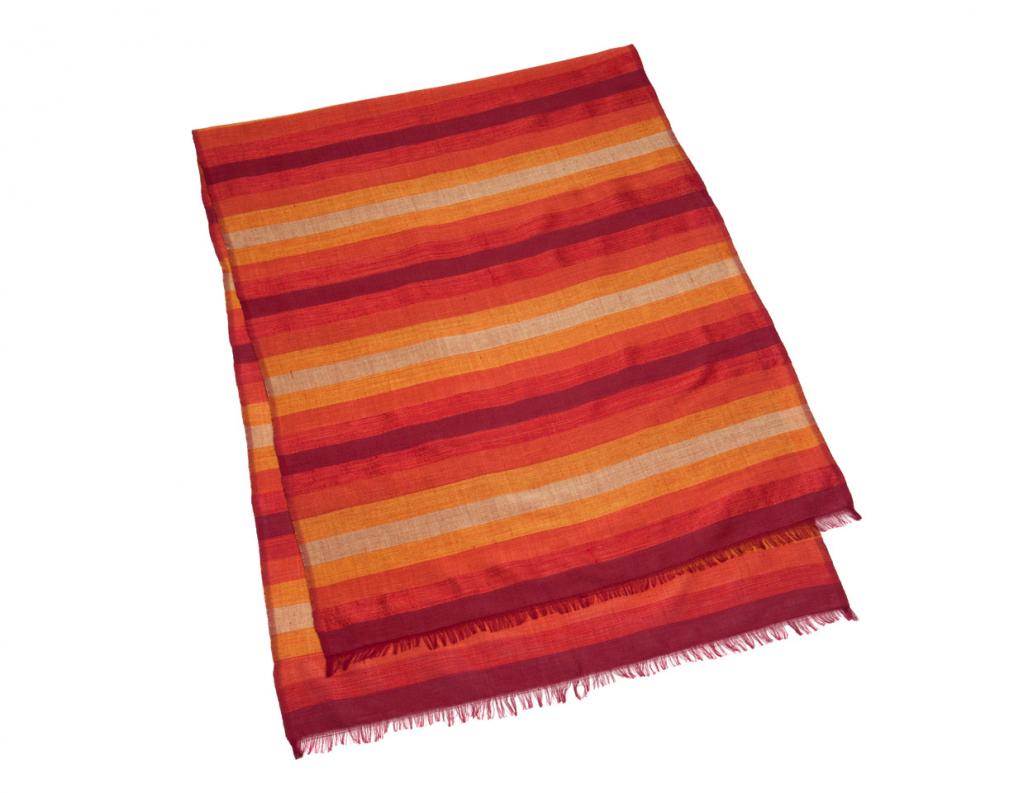Sunset Stripe Table Runner
